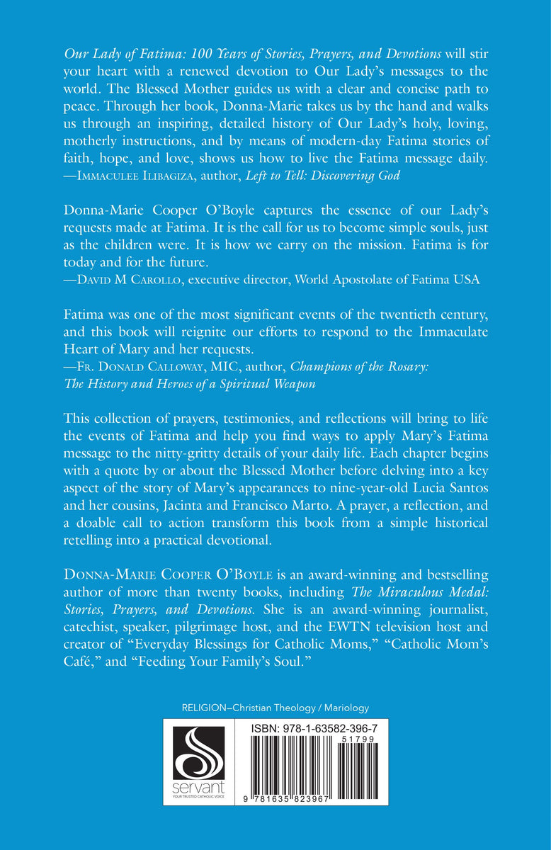 Our Lady of Fatima by Donna-Marie Cooper O'Boyle – Servant