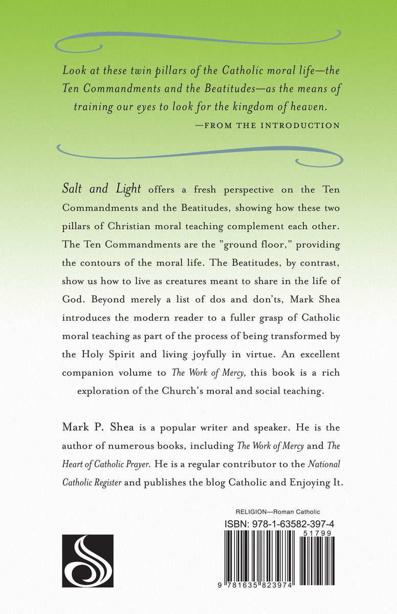 Salt and Light by Mark P. Shea – Servant