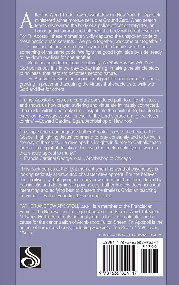 Walk Humbly With Your God by Father Andrew Apostoli, C.F.R. – Servant